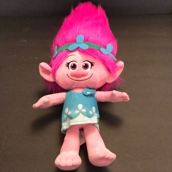 Dreamworks | Toys | Poppy Pink Trolls Plush Doll Dreamworks 8 In | Poshmark